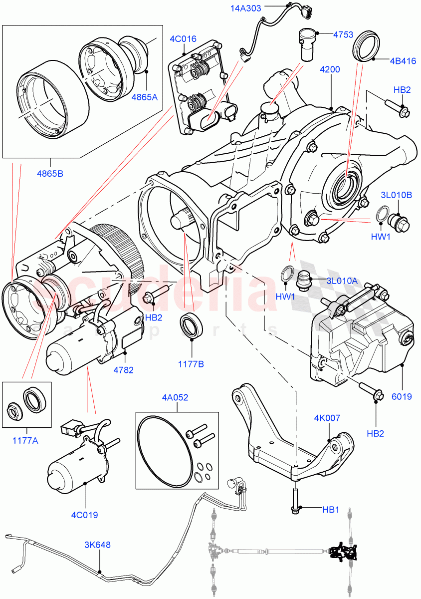 Rear Axle (Differential Assembly Components) (Halewood (UK), Efficient ...